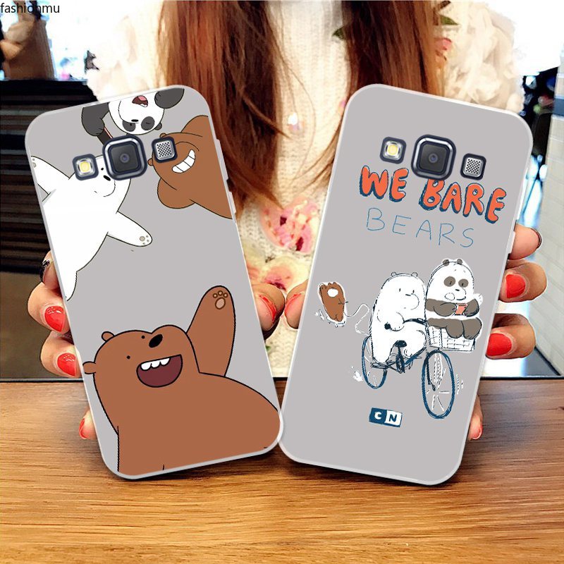 เคสมือถือซิลิโคนลายการ์ตูนหมีสําหรับ Samsung A 3 A 5 A 6 A 7 A 8 A 9 ...