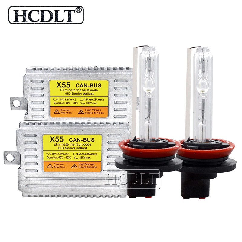HCDLT 12V 55W H7 Canbus Xenon HID Conversion Kit AC DLT Error Free Ballast For Headlight Lamp H1 ...
