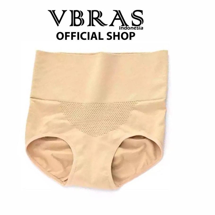 ลดราคา 12.12 Vbras Official Shop BR249 กางเกงชั้นใน เอวสูง ผ้ายืด สําหรับผู้หญิง (รหัส 55 ...