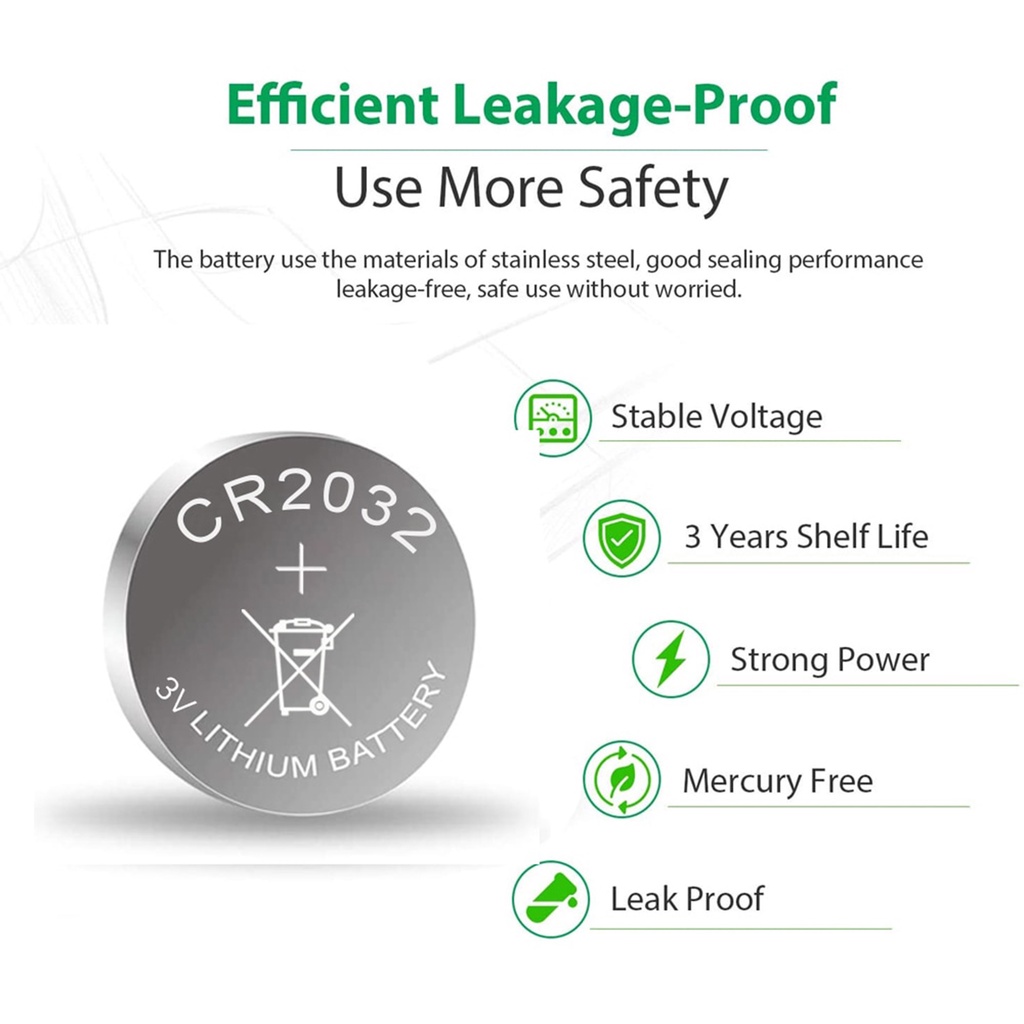 ถ่านกระดุม ถ่านรีโมท ถ่านไบออส CR2032 2025 2016 1220 1616 1620 1632 ...