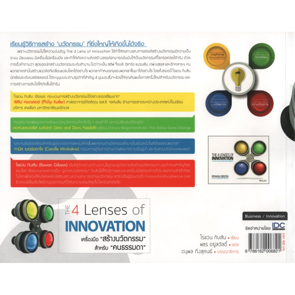 The 4 Lenses of Innovation เครื่องมือสร้าง นวัตกรรม สำหรับ คนธรรมดา ...