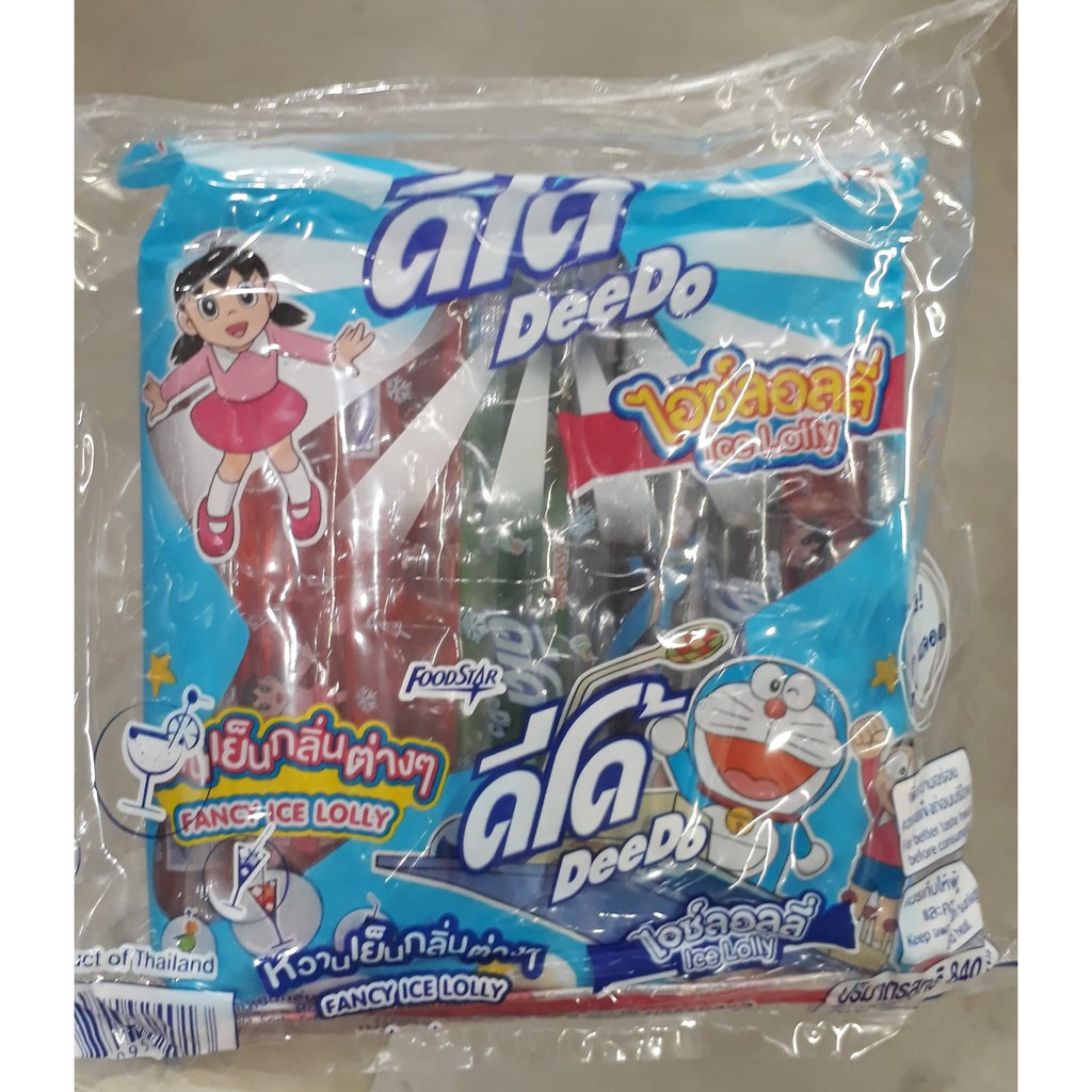 ทบทวนDEEDO ดีโด้ หวานเย็นหลอด คละกลิ่น ขนาด 35cc ยกแพ็ค 26หลอด FANCY ...