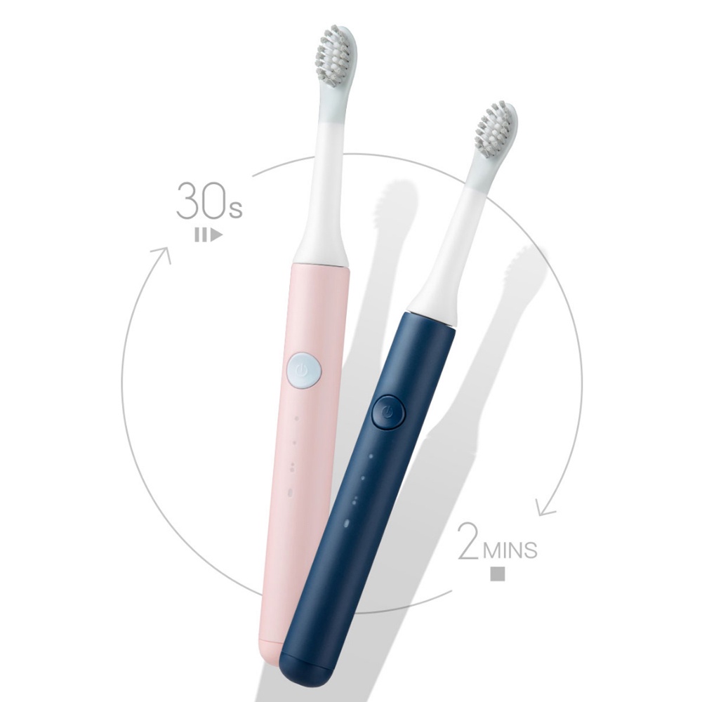 PINJING Electric Toothbrush Sound Wave Smart Brush Ultrasonic Whitening ...