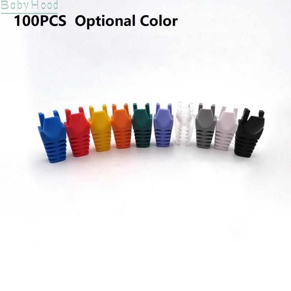 Big Discounts100Pcs Multicolour Adapter Cover Network Cable Plugs ...