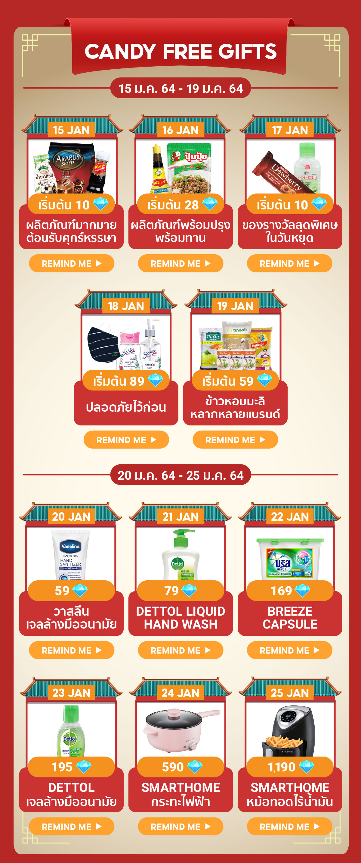 Shopee Candy | แจกคอยน์ พร้อมรางวัลใหญ่พัดลม Dyson และสร้อยคอทองคำ