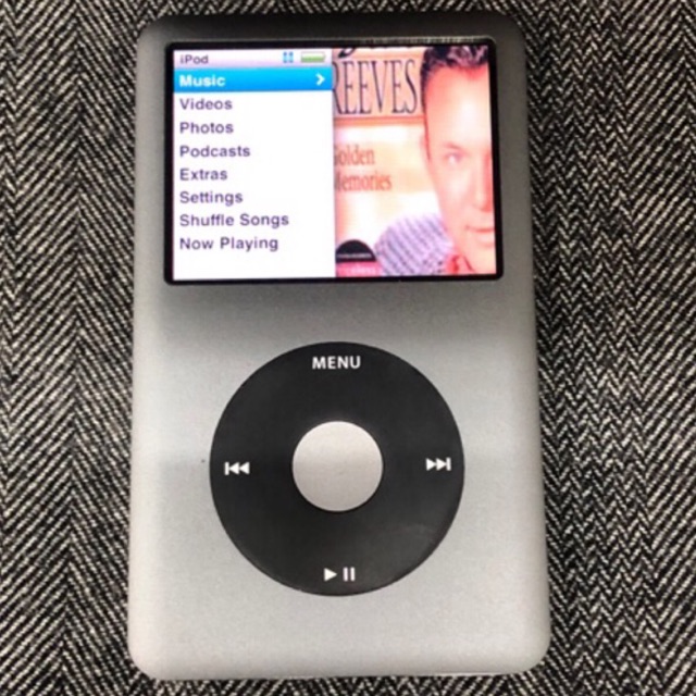 iPod classic gen7 160gb gray ไอพอดคลาสสิค เจน7 160gb สีเทาดำ สภาพพร้อม ...