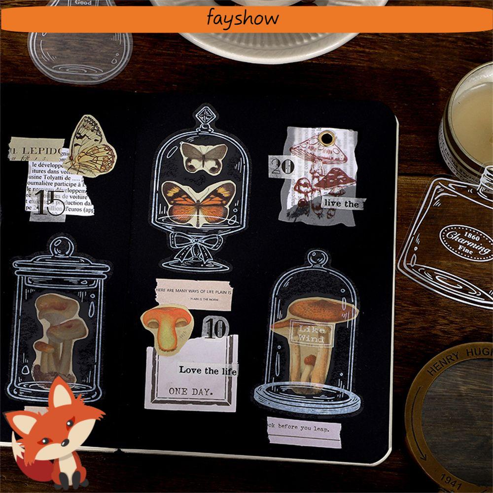 FAY 20pcs Craft Decorative Sticker Mobile Phone Stationery Stickers ...