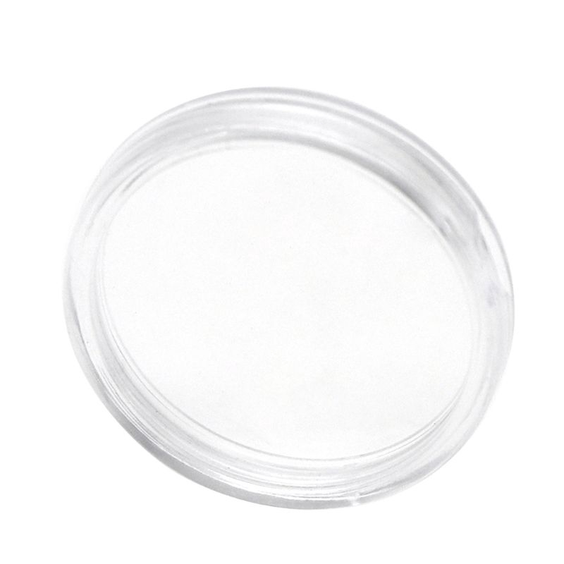 For NTAG215 RFID Round Transparent Plastic Coin Capsules Case 25mm ...