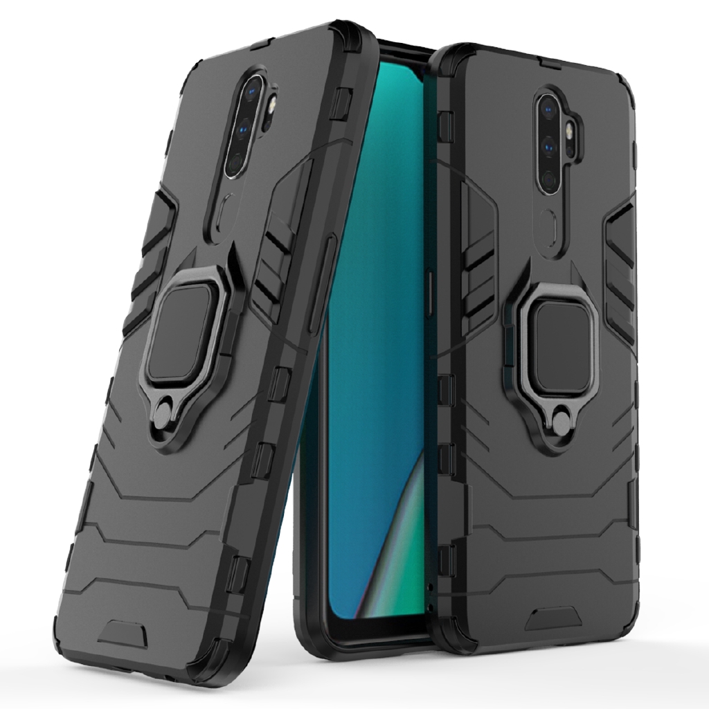 เคส OPPO A9 2020 พลาสติกแบบแข็ง OPPO A9 A5 A 9 2020 Armor Shockproof ...