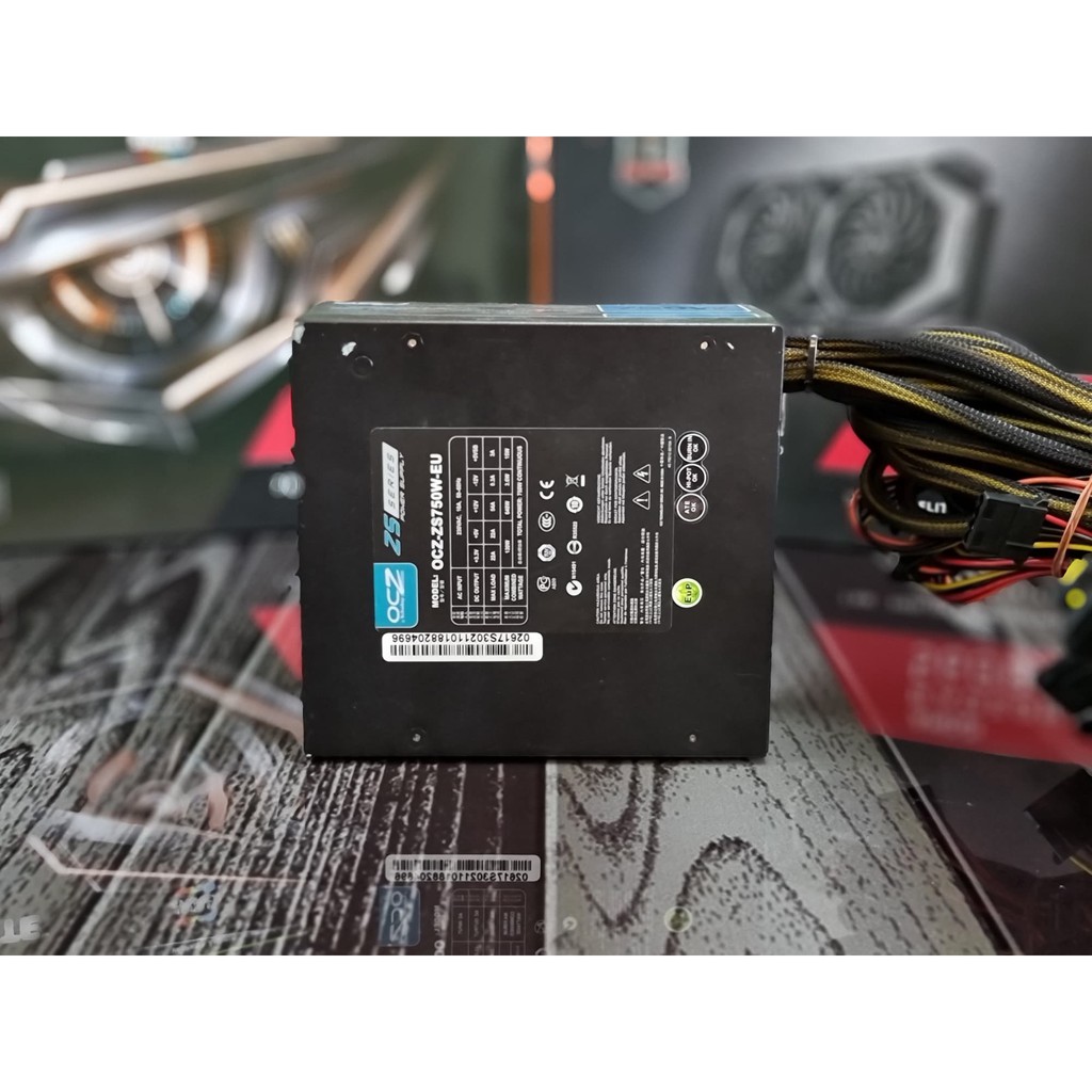 Power Supply อุปกรณ์จ่ายไฟ OCZ ZS Series 750W 80 PLUS Brozne - archwarecomputer - ThaiPick