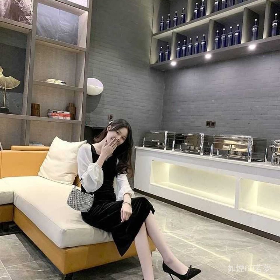 Xue Ni รองเท้าส้นสูง หัวแหลม ประดับพลอยเทียม แฟชั่นฤดูใบไม้ผลิ ฤดูร้อน ...