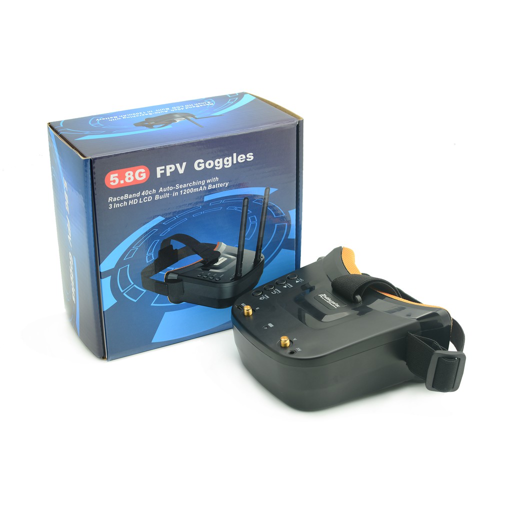 VR009 Mini FPV Goggles 480x320px 16:9 3.0inch display with 40ch ...