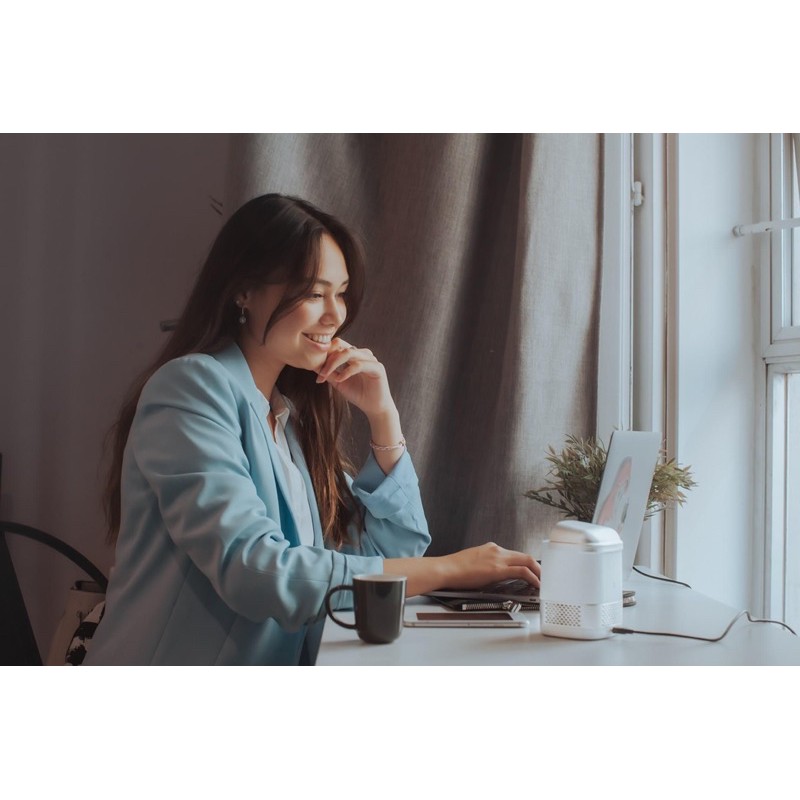 LUFTQI Air Purifier Filterless เครื่องฟอกอากาศพกพา ไร้ไส้กรอง เทคโนโลยีใหม่ล่าสุด 2021 พร้อมส่ง ...