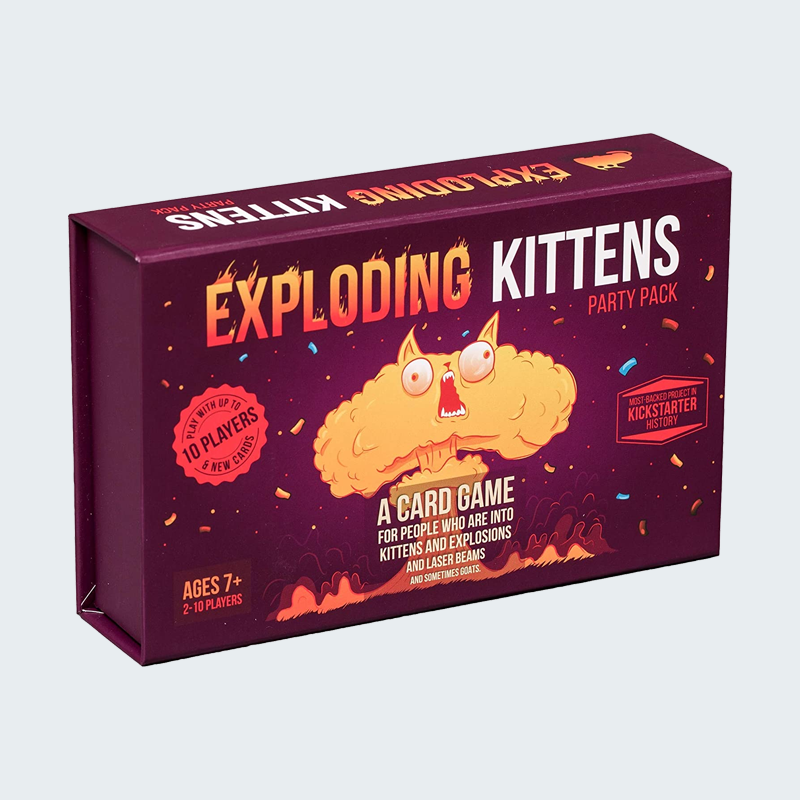 Exploding Kittens Card Game-Party Pack (no music) | Shopee Thailand