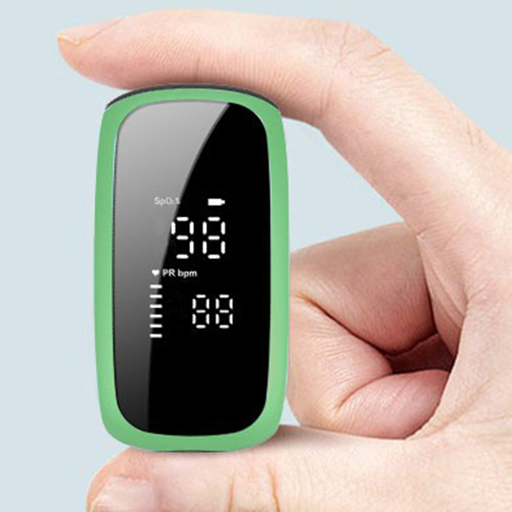 Rechargeable Finger Pulse Oximeter USB Rechargeable Oxymeter SpO2 PR ...