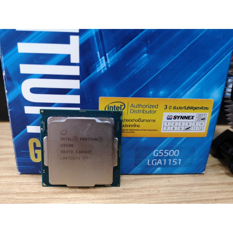 CPU Intel 1151V2 G5500 3.8Ghz. ครบกล่อง - mayjaa555 - ThaiPick