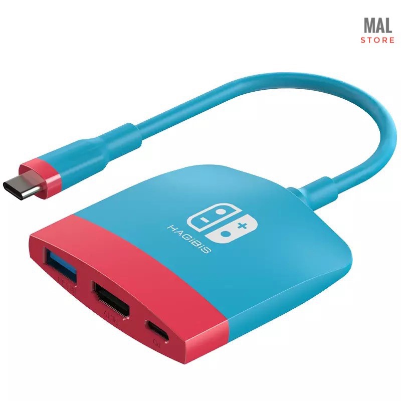 Mini Dock for Nintendo Switch Portable Docking Station USB C to 4K HDMI ...