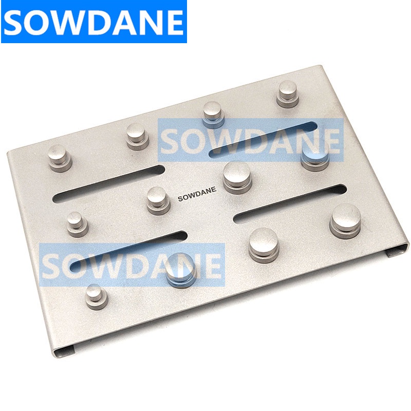 Dental Rubber Dam Clamp Tray Clamps Placer Rubber Barrier Clip Holder ...