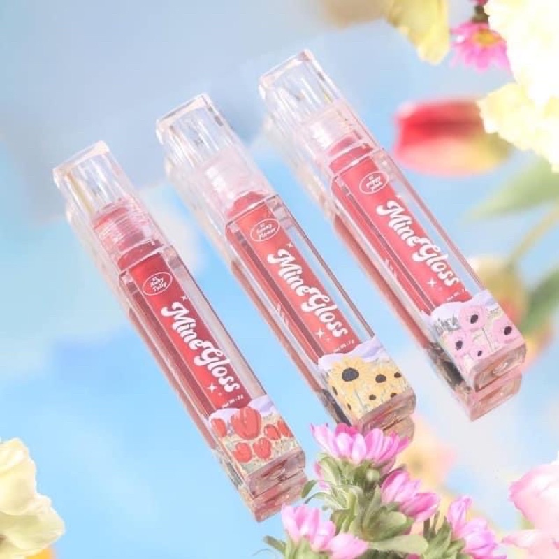 พร้อมส่ง ส่งฟรี Gvana box set G-vana จีวานา มายกรอส ลิปกรอสมีสี สเตนติ ...