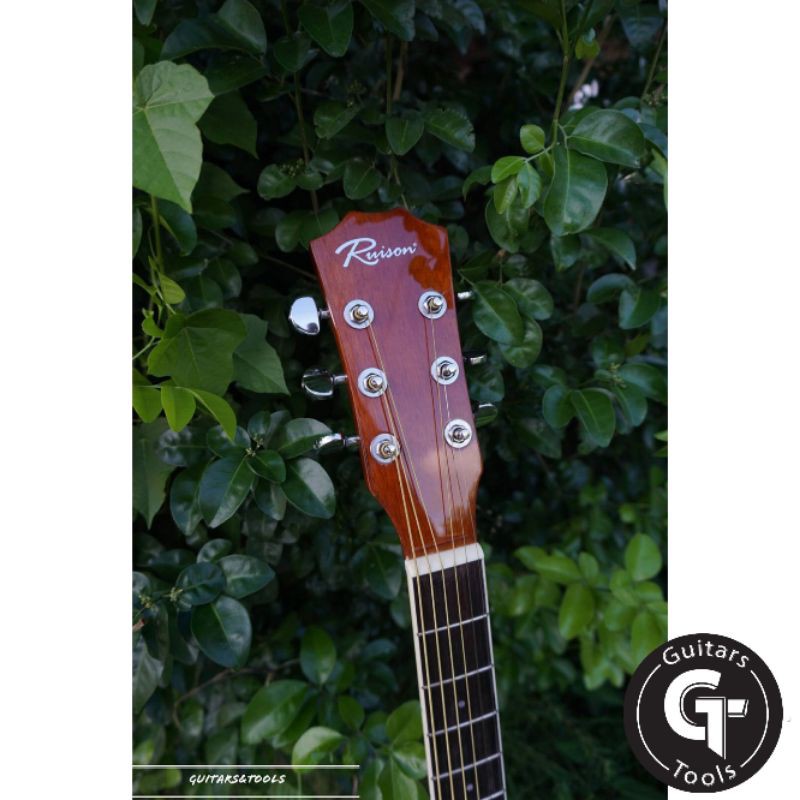 กีตาร์โปร่งไฟฟ้าราคาถูก คุณภาพดี กีตาร์โปร่งมือใหม่40นิ้วRuison RA-12CE ...