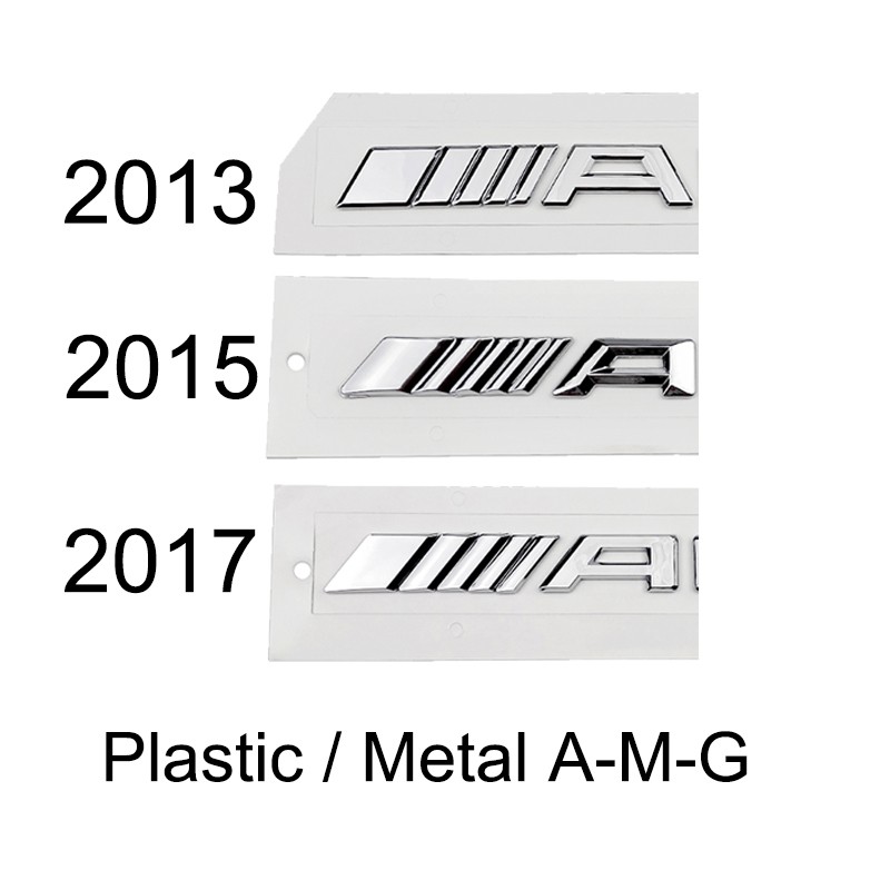 Rear Trunk Badge Decal Letters Logo Labeling Emblem For Mercedes Benz ...