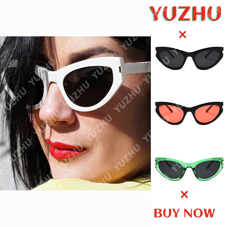 แพงกว่า แต่ดีกว่า【YUZHU】COD เวสเทิร์แฟชั่นแมวตา Miding แว่นกันแดดสำหรับ ...