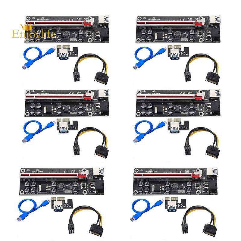 【Ready stock】Pci-E Riser Pci E Express 1X To 16X Riser Card Usb 3.0 Pci ...