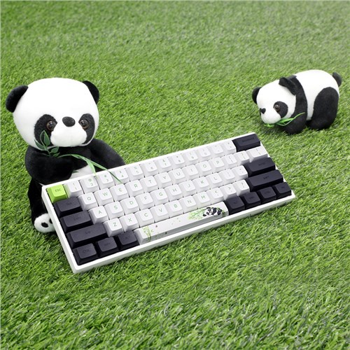 ∈[SKYLOONG] Mechanical keyboard Panda color matching sk61 series 61-key ...