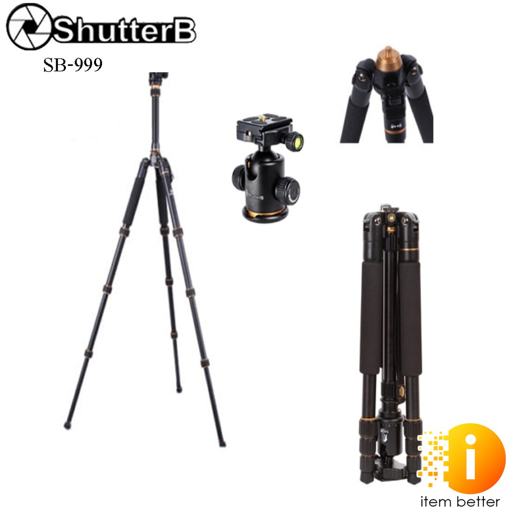ขาตั้งกล้อง Shutter B Tripod Ball Head SB-999 - item_better - ThaiPick