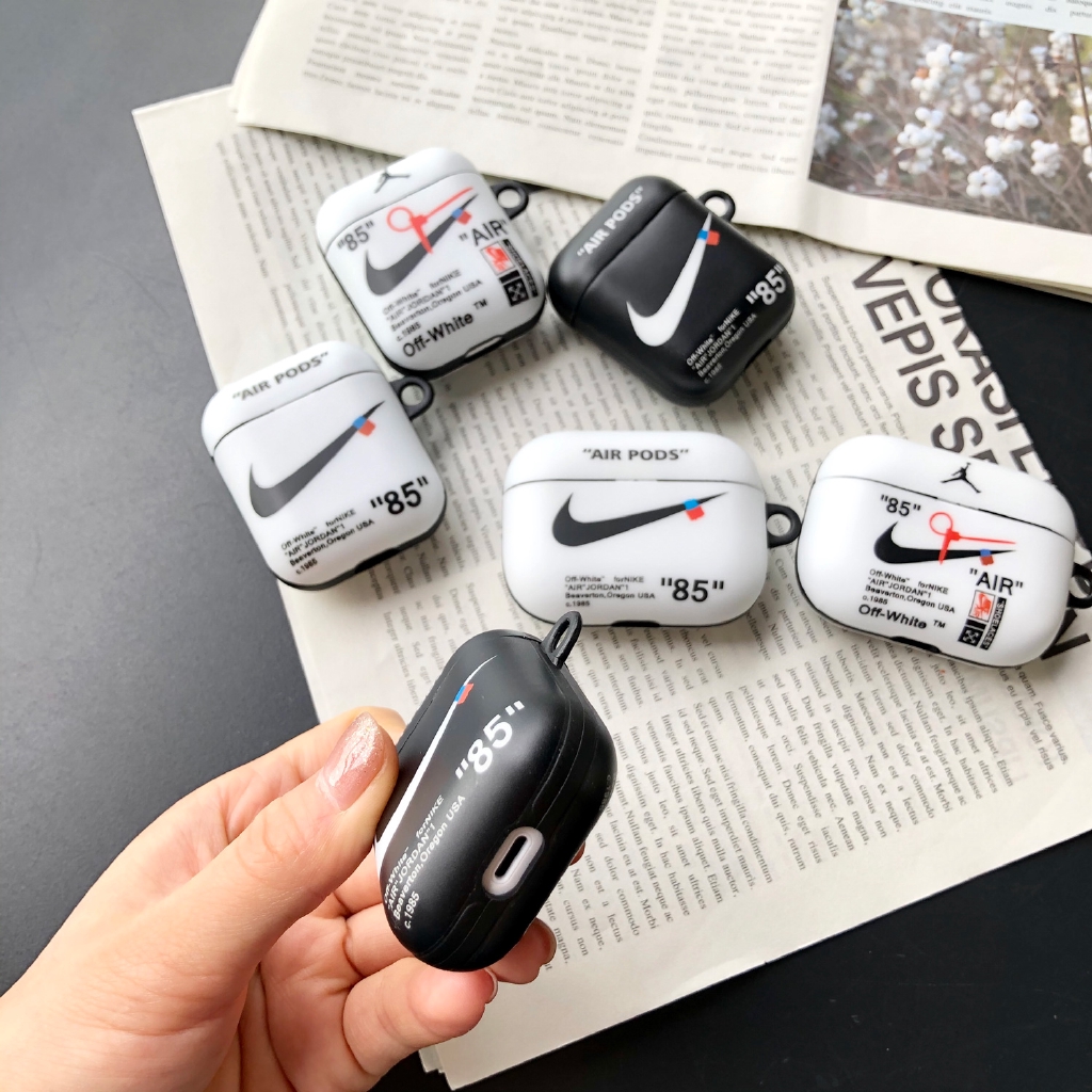 Bag AirPods Case For AirPods 1 2 3 Silicone Nike Wireless Bluetooth ...