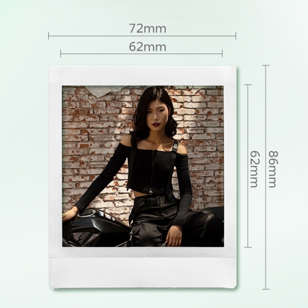 ฟิล์มกระดาษ ทรงสี่เหลี่ยม สําหรับเครื่องพิมพ์ Fujifilm SQ1 SQ6 SQ10 SQ20 SP-3 SP-3 - tleone.th ...