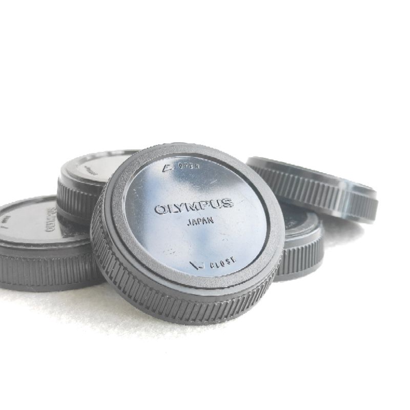 ฝาปิดท้ายเลนส์ โอลิมปัส ครอบท้าย แท้Genuine OLYMPUS OM mount rear lens ...