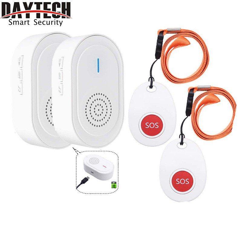 {Starting}DAYTECH Calling System Pager Wireless Caregiver Pager Smart Call System Nurse Calling ...