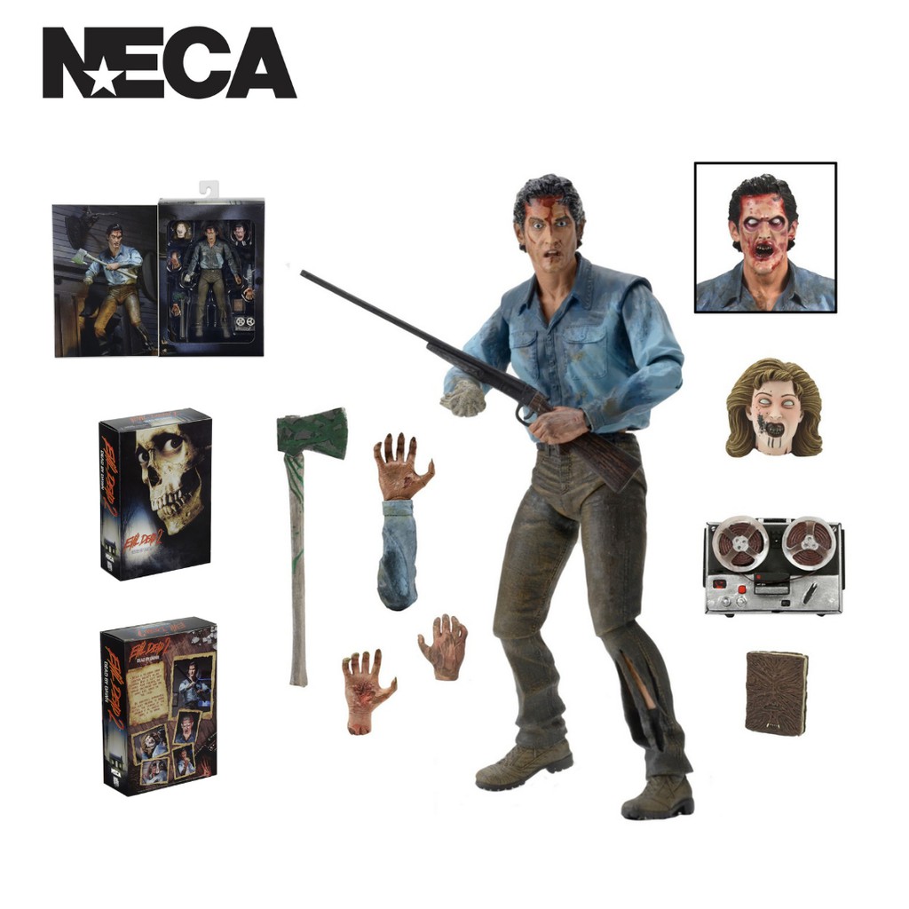 NECA Evil Dead 2 - 7" Scale Action Figure - Ultimate Ash | Shopee Thailand