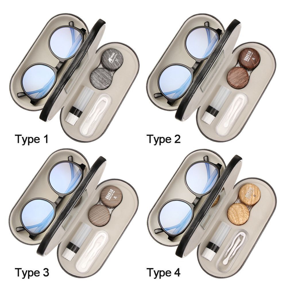 FUTURE???? Simple Hard Shell Eyeglass Box Storage Eyeglasses Protector ...