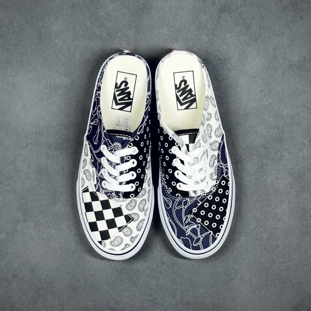 Local cooperation private Vans Authentic half drag cashew flower to ...