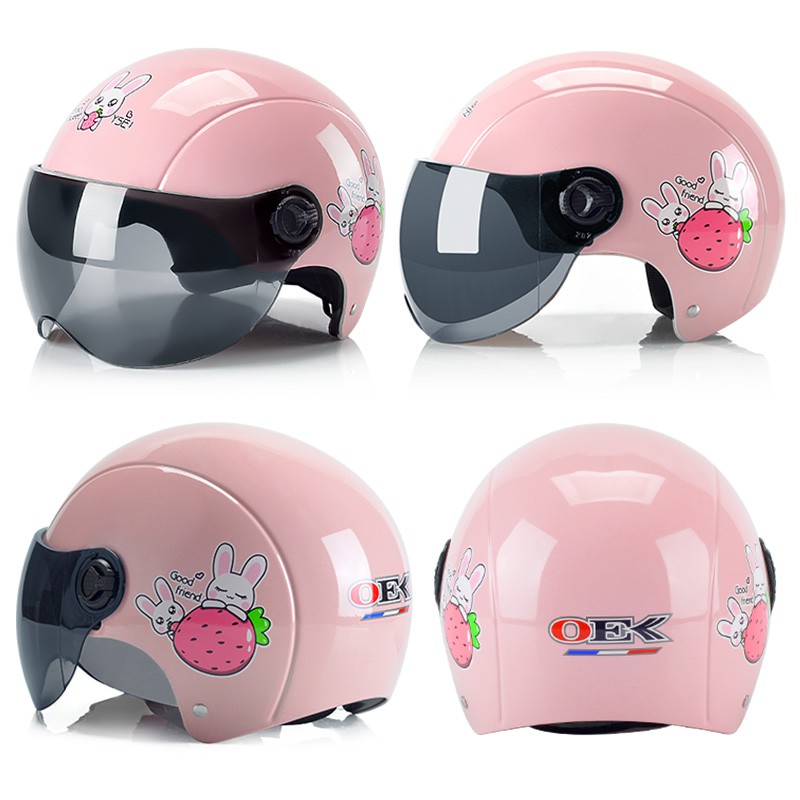 ชิวหมวกกันน็อค >SKS Electric Bike Helmet Men and Women Cute Harley Half ...