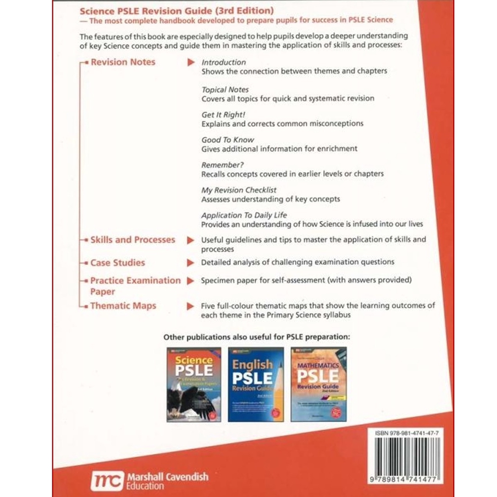 Science PSLE Revision Guide (3rd Edition) - bcn_boonchana - ThaiPick