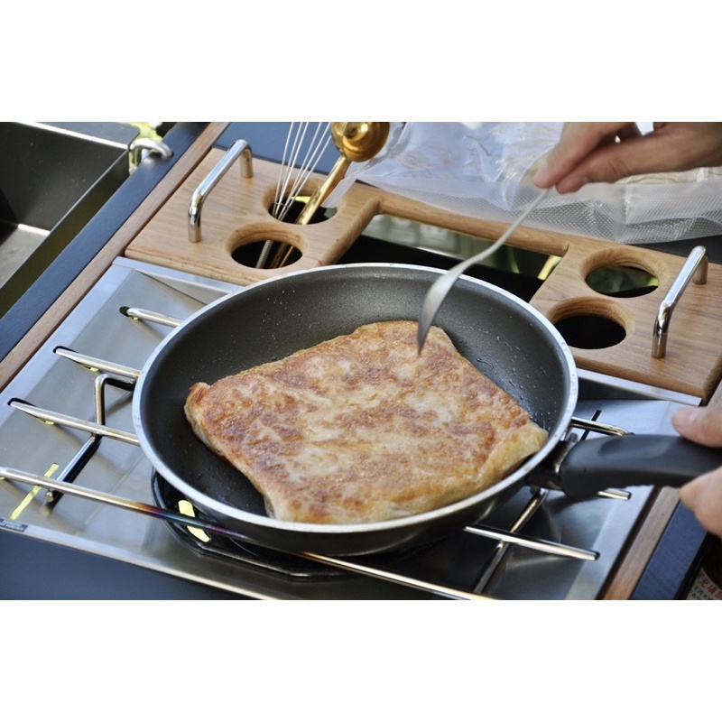 โรตีมะตะบะไก่กึ่งสำเร็จรูป Roti chicken mataba convenience (แพ็ค3ชิ้น ...