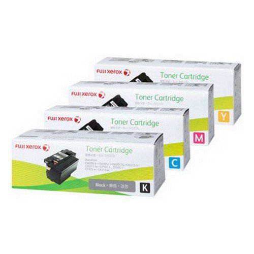 ตลับหมึก Toner CP205 BK CP205 C CP205 M CP205 Y ชุด 4 สี For Fuji Xerox ...