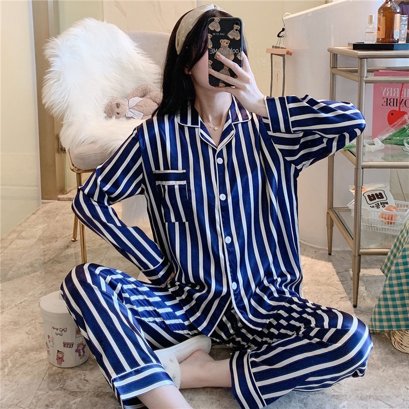 Hot StockPlus Size 3XL-8XL Silk Satin Sailor Moon Women Pajamas Set ...
