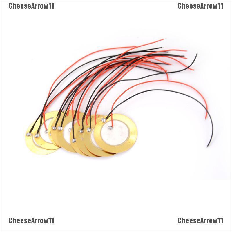 CheeseArrow 10PCS 27mm Sounder Sensor Trigger Drum Disc wire copper ...