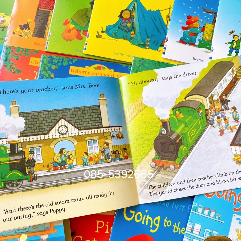 นิทานภาษาอังกฤษ 20 เล่ม ???? first Experiences & Usborne Farmyard Tales ...