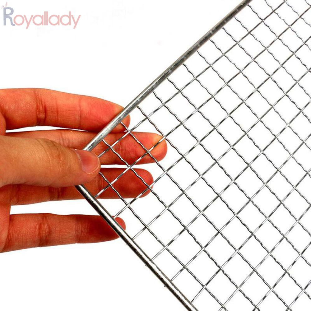 Barbecue Grill Grid Rack Cooking Net Wire Mesh 26*32CM Smooth Durable ...