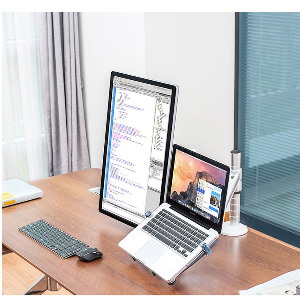 Elife ขาตั้งหน้าจอและขาตั้ง Notebook Laptop tablet รุ่น OA-7X วัสดุ ...