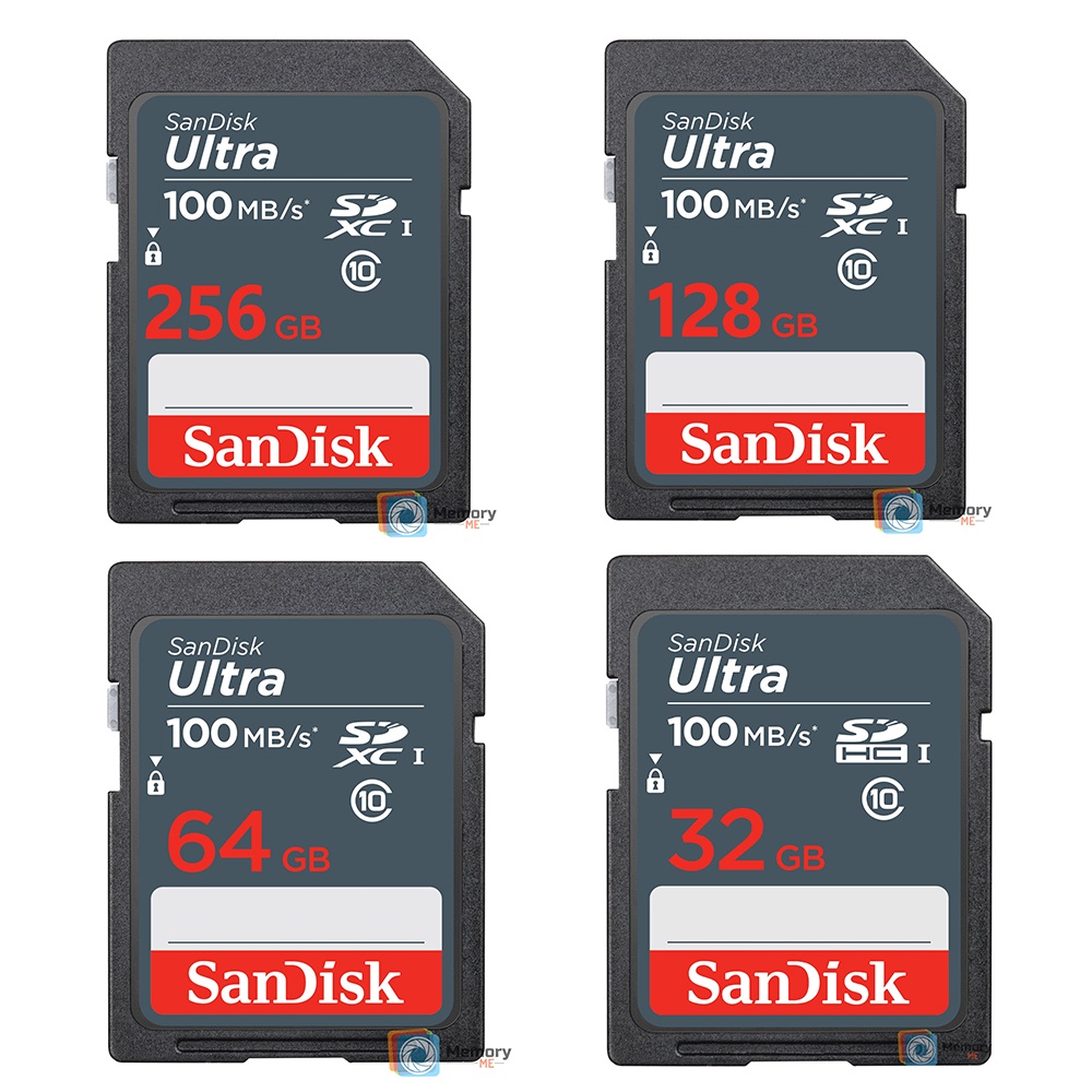 SANDISK SD card ULTRA 32GB64GB128GB Class10 UHS-I 100MBs (SDSDUNR ...