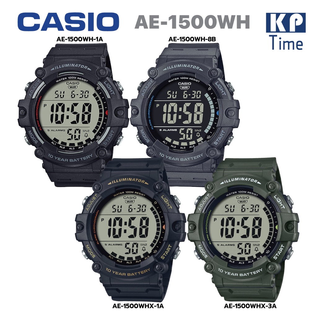 casio ae1500 wh ราคาพิเศษ | ซื้อออนไลน์ที่ Shopee ส่งฟรี*ทั่วไทย!