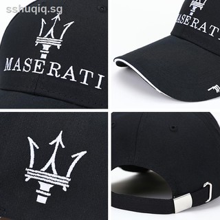 Maserati logo car hat male commemorative cap sun visor racing team ...