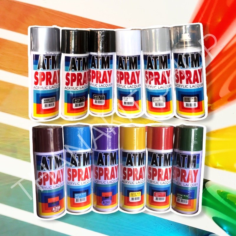 เอทีเอ็ม สเปรย์ สำหรับงานอเนกประสงค์ (ATM Spray Acrylic Lacquer ...