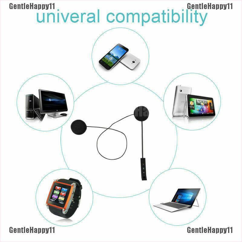 Ghth หูฟังแฮนด์ฟรีไร้สายบลูทูธ 5.0 สำหรับติดรถจักรยานยนต์ ...